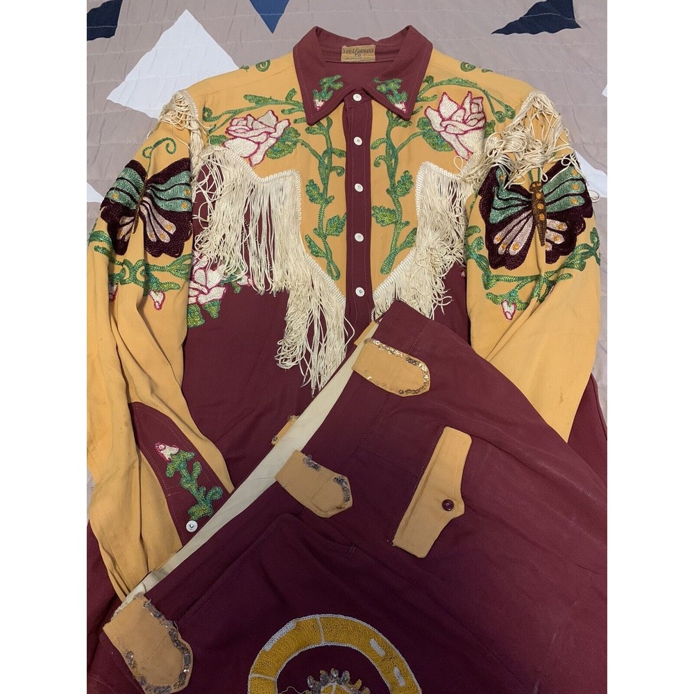 Vintage Sam A. Formann Rare Western Cowboy Cowgirl Au… - Gem